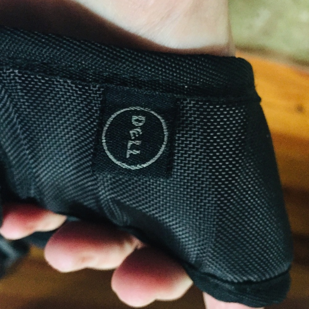 Dell Computer Black Padded Carrying Case - Gem